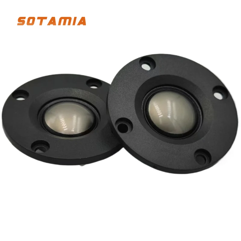 SOTAMIA-2Pcs-2-Inch-Tweeter-Audio-Speaker-4-Ohm-8-Ohm-12W-Titanium-Film ...