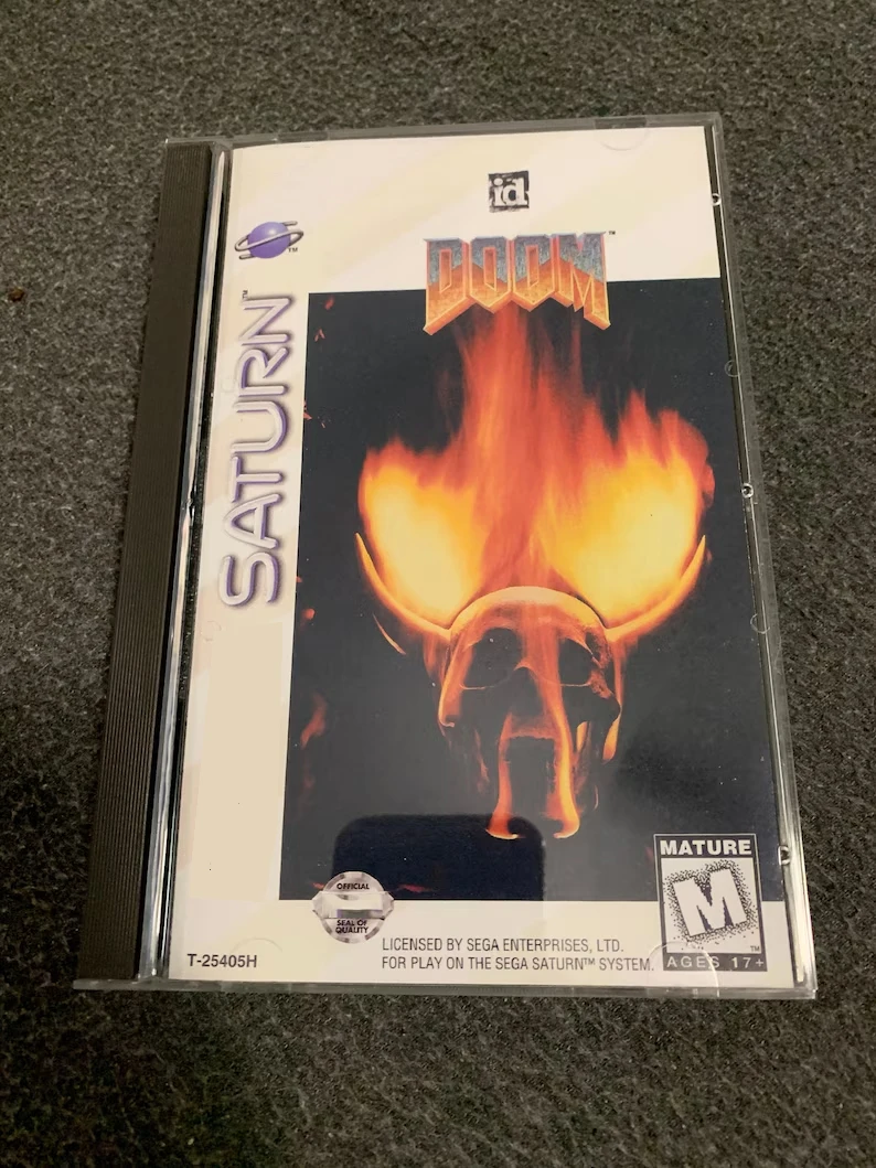 Saturn-Copy-Disc-Game-Doom-con-desbloqueo-Manual-SS-consola-de-juegos ...
