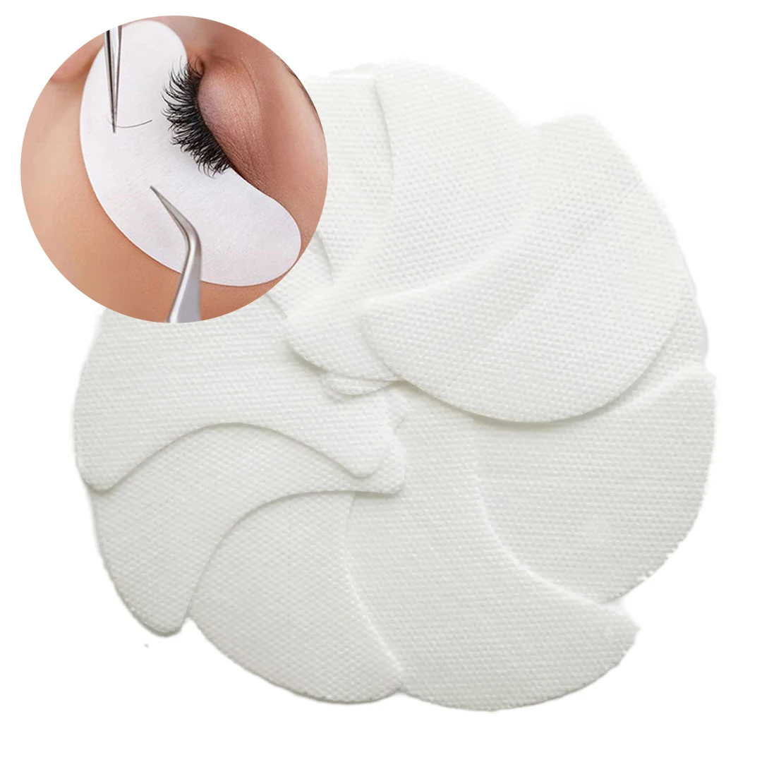 20/100pcs Disposable Eyelash Pads Lint Free Under Eye Patches Make Up ...