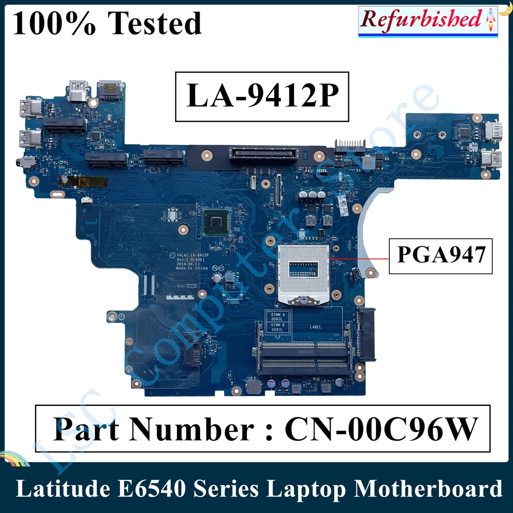 LSC-Refurbished-For-Dell-Latitude-E6540-Series-Laptop-Motherboard-LA ...