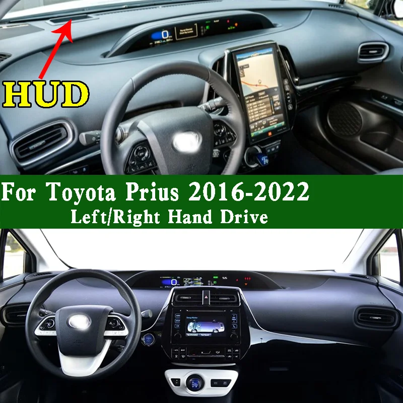 For Toyota Prius ZVW50 W51 W55 W52 2016-2022 Dashmat Dashboard Cover ...
