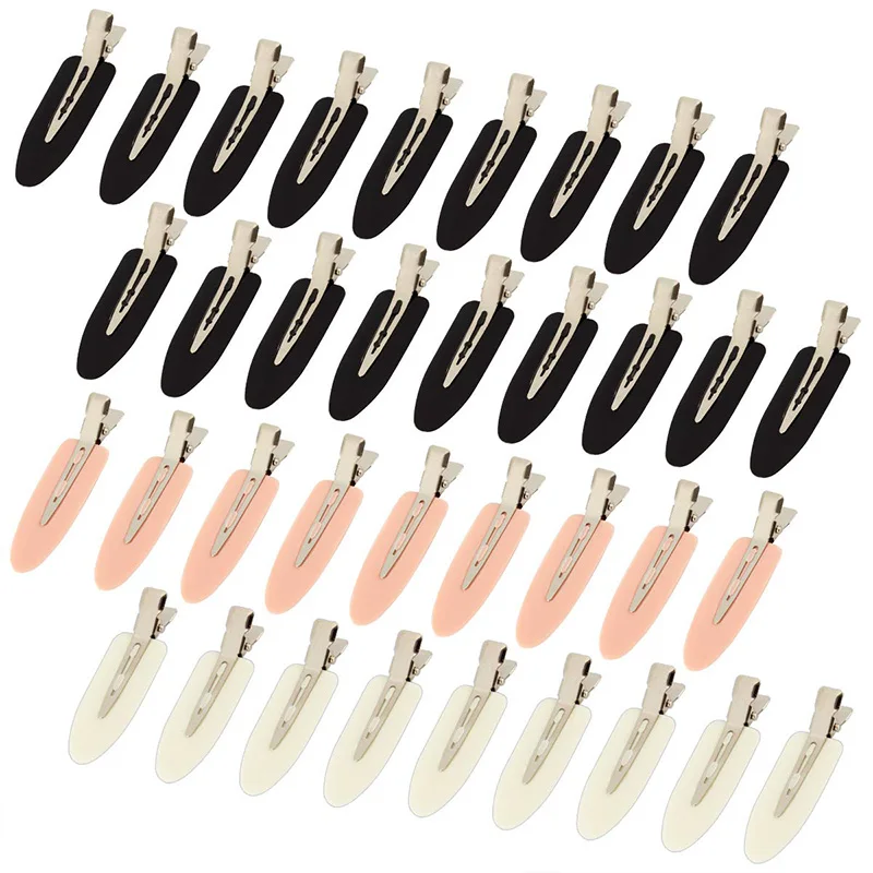 10pcs/set No Crease Basic Hair Clips For Women Girls Hair Styling ...