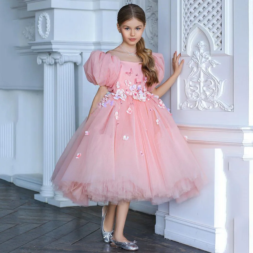 Pink Princess Communion Dresses