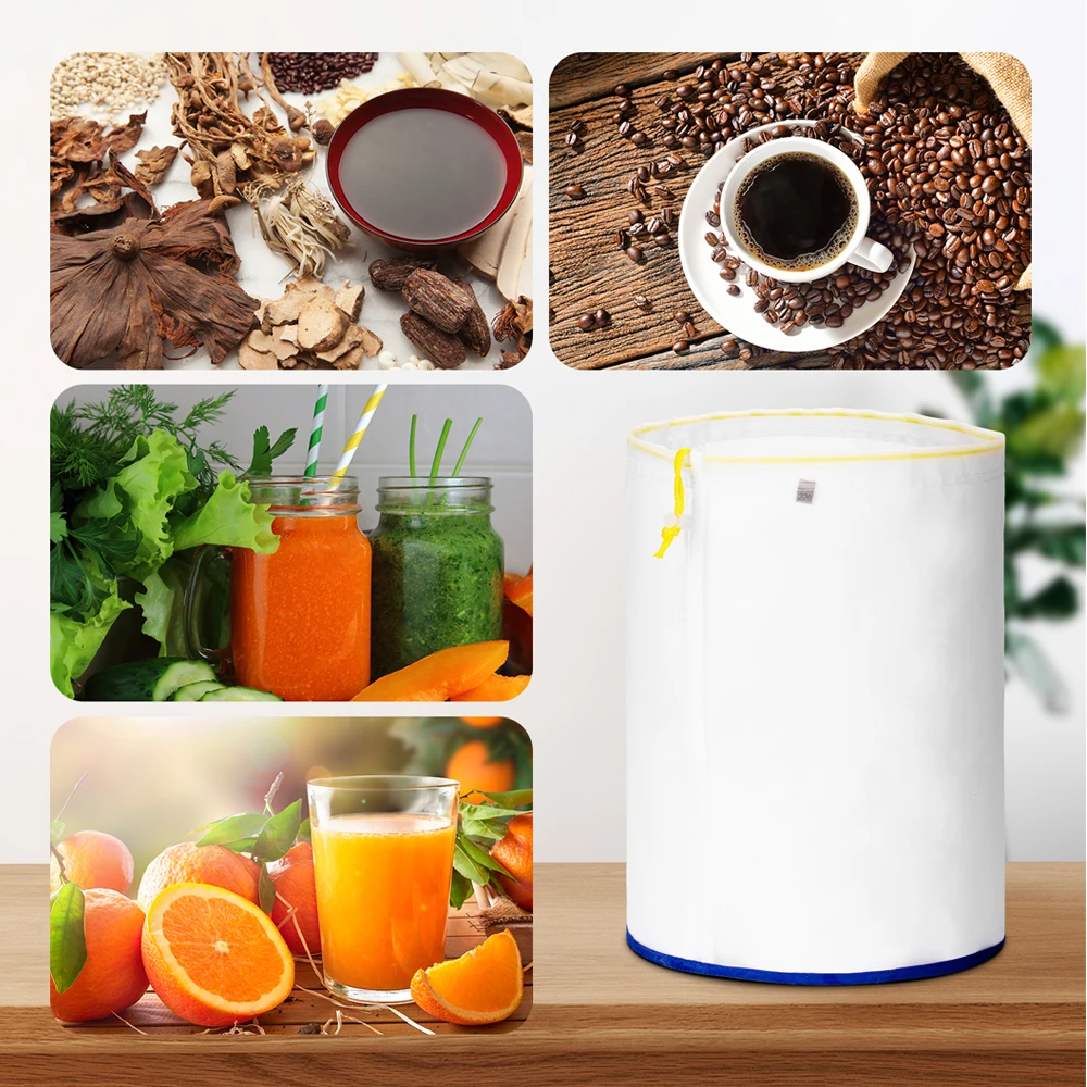 8pcs-5-Gallon-Filter-Bag-Bubble-Bag-Herbal-Ice-Essence-Extractor-Kit ...