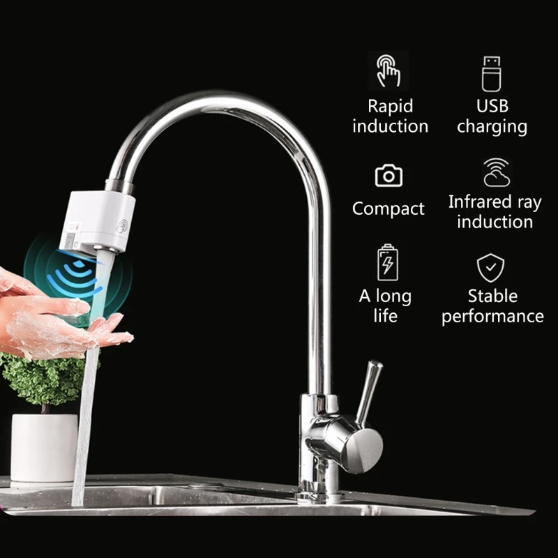 Automatic Water Saver Tap for Smart Faucet Sensor Infrared Water Energy ...