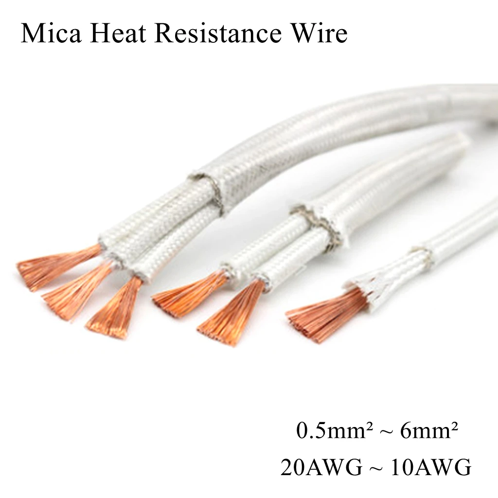 11awg 4mm Mica Wire High Temperature Heat Resistant Bare Copper Cable ...
