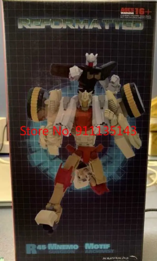Mastermind Creations MMC R 45 R45 Chromedome Rewind G1 Transformation ...