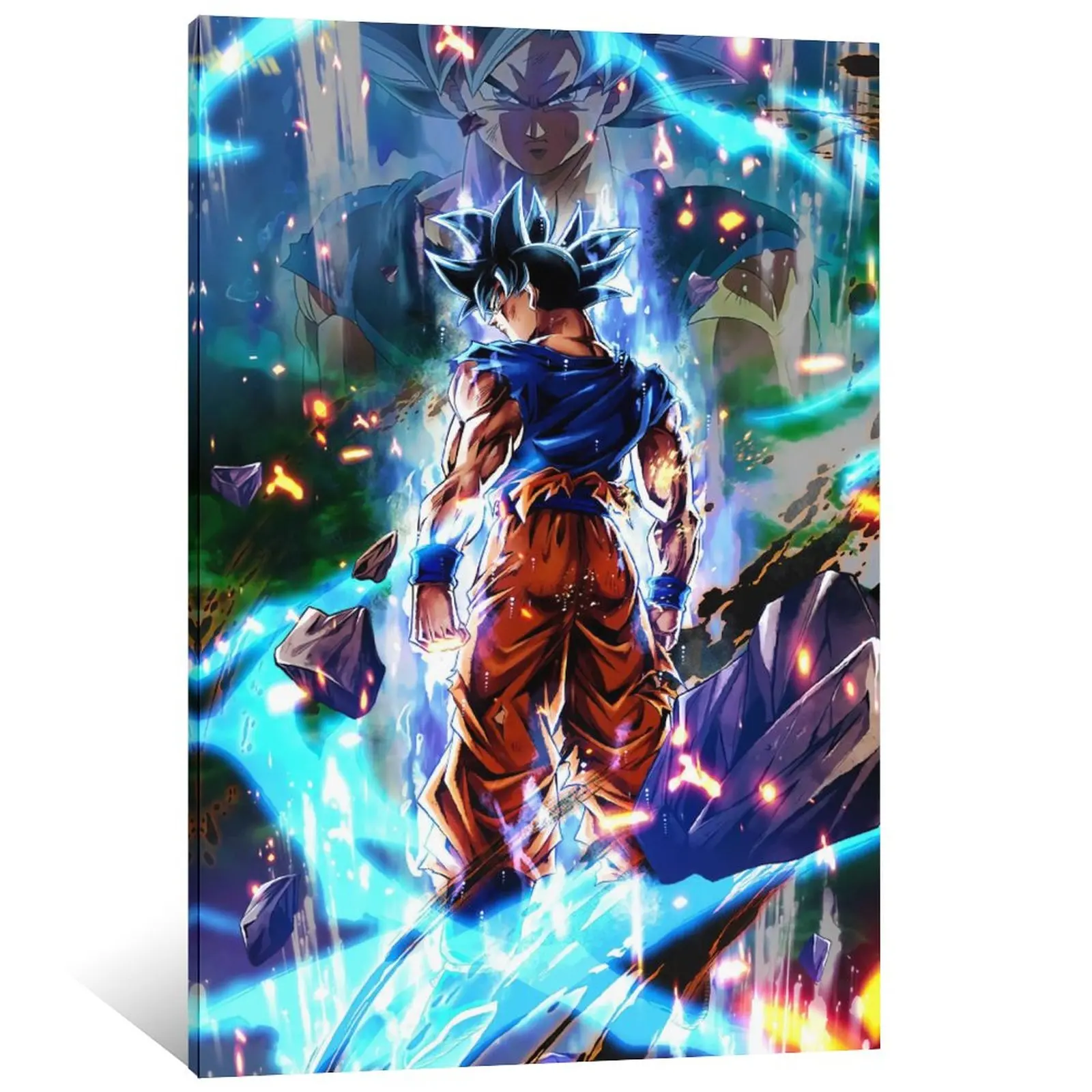 Dragonball Super Ultra Instinct Goku Canvas Art Poster And Wall Art ...