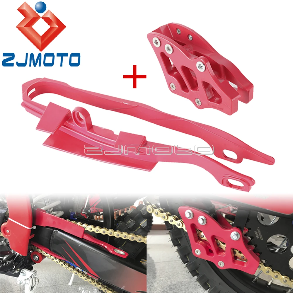 Pink-Dirt-Bike-Chain-Guard-Protector-Swingarm-Slider-Guide-For-Honda ...