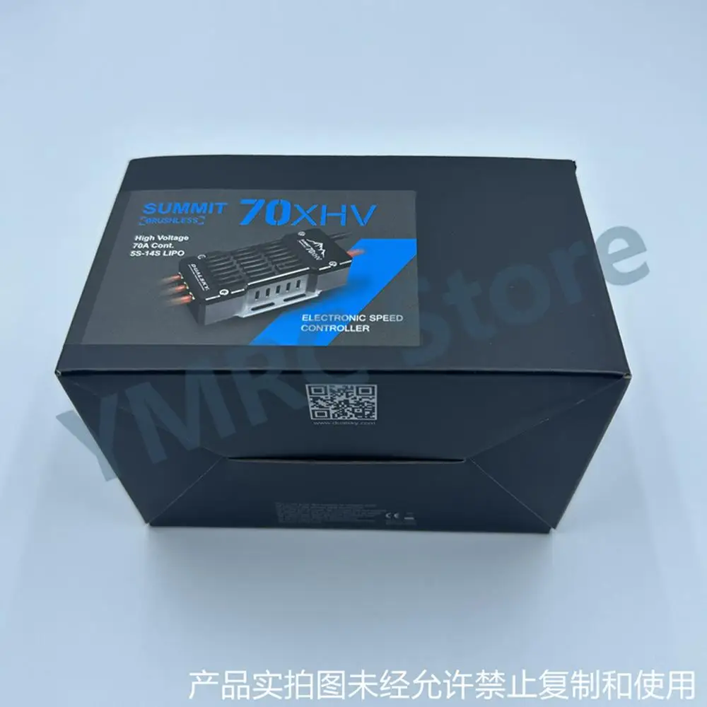 Dualsky SUMMIT 70XHV 70A HV ESC は 5-14S Lipo をサポートし、固定翼用、Sbus2/EXBus ...