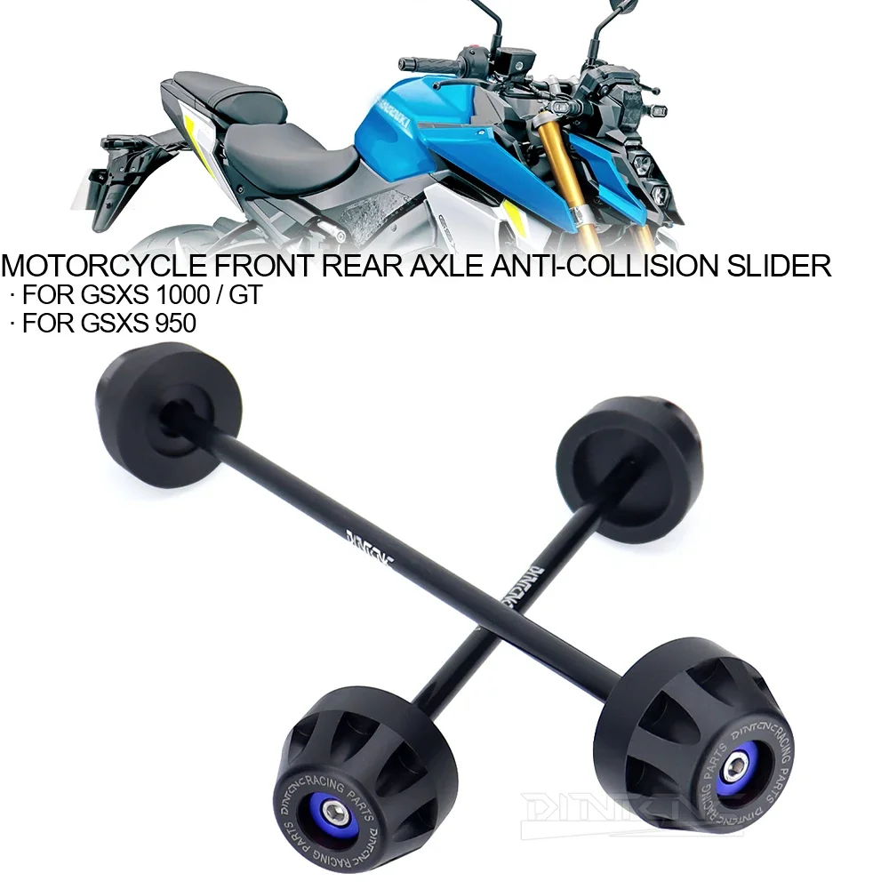 Motorcycle-Front-Rear-Wheel-Axle-For-SUZUKI-GSXS-1000-GT-950-Anti ...