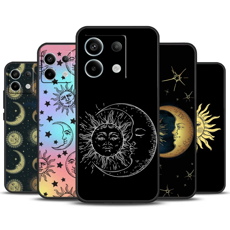 Sun-Moons-Star-Signs-Celestial-funda-para-Xiaomi-Redmi-Note-13-Pro-Plus ...