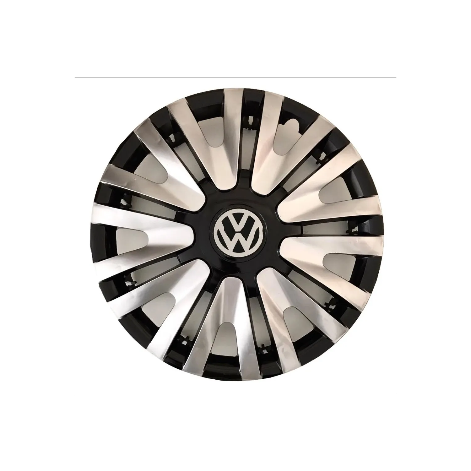 Volkswagen Polo 15 ''inch Gray-black 4'lü Set Wheel Cover Steel Rim ...