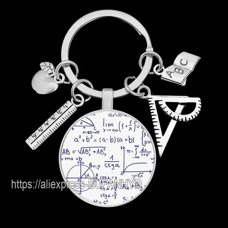 New-teacher-s-Day-gift-keychain-for-door-accessories-gift-for-math ...
