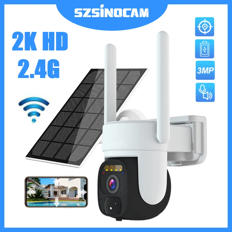 Solar-Camera-Wifi-Outdoor-3MP-3x-Digital-Zoom-surveillance-IP-PIR-Audio ...