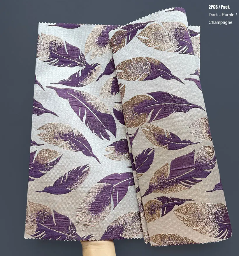 High-End-Thick-Soft-African-SEGO-Headtie-2pcs-Headgear-Gele-and-Ipele ...