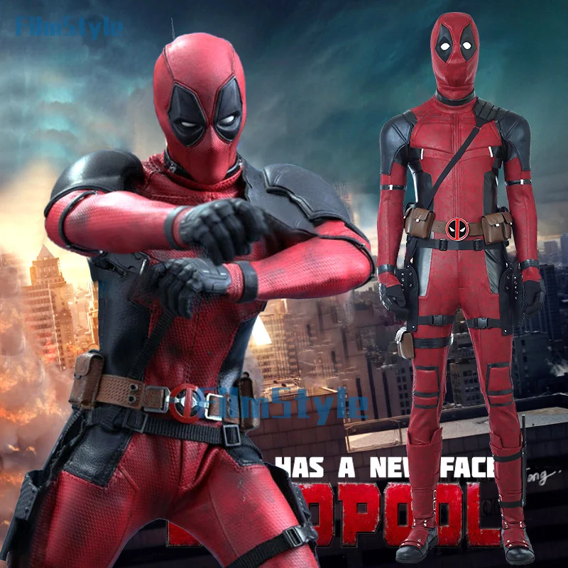 Deadpool Wolverine 3 Cosplay Costumes Superhero Jumpsuits With Mask ...