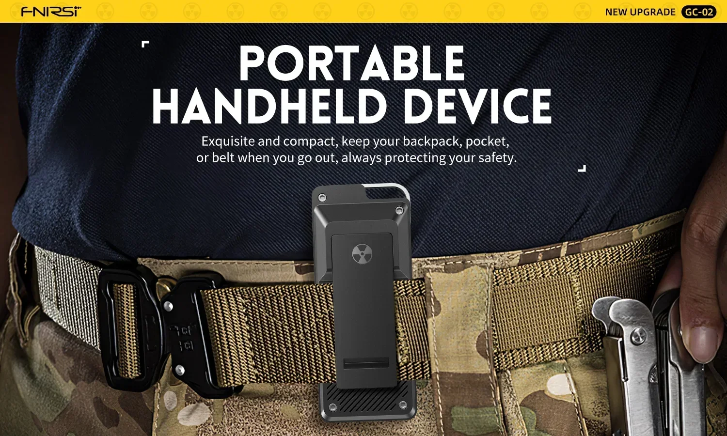 FNIRSI GC-02 детектор радиации | AliExpress