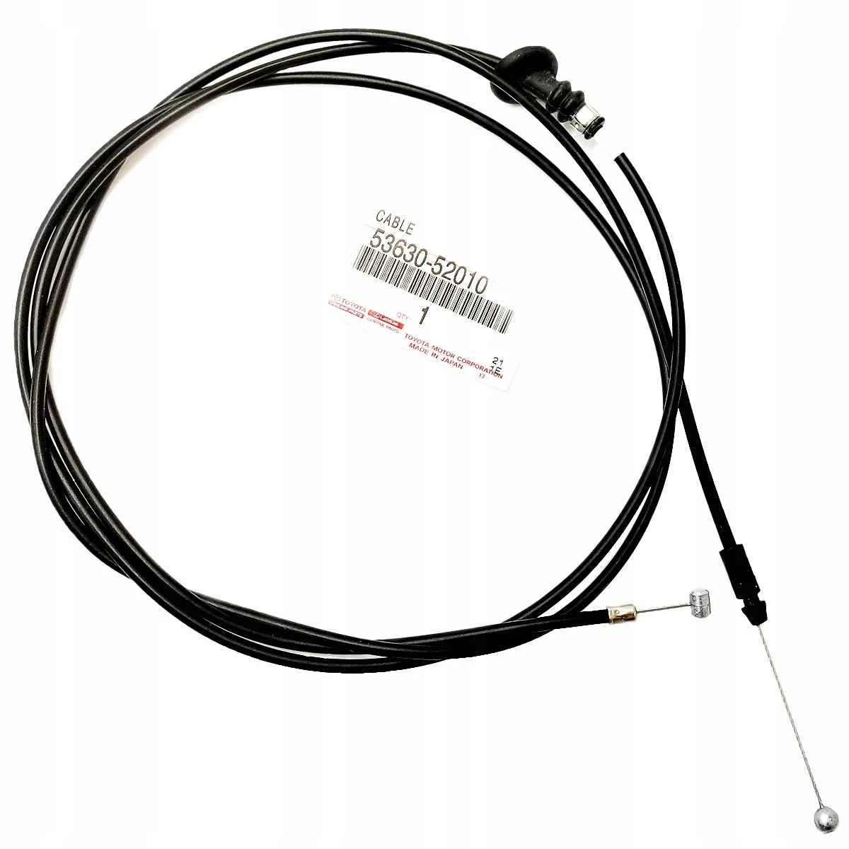 5363052010-Genuine-Toyota-VITZ-CABLE-ASSY-HOOD-LOCK-CONTROL-53630-52010 ...