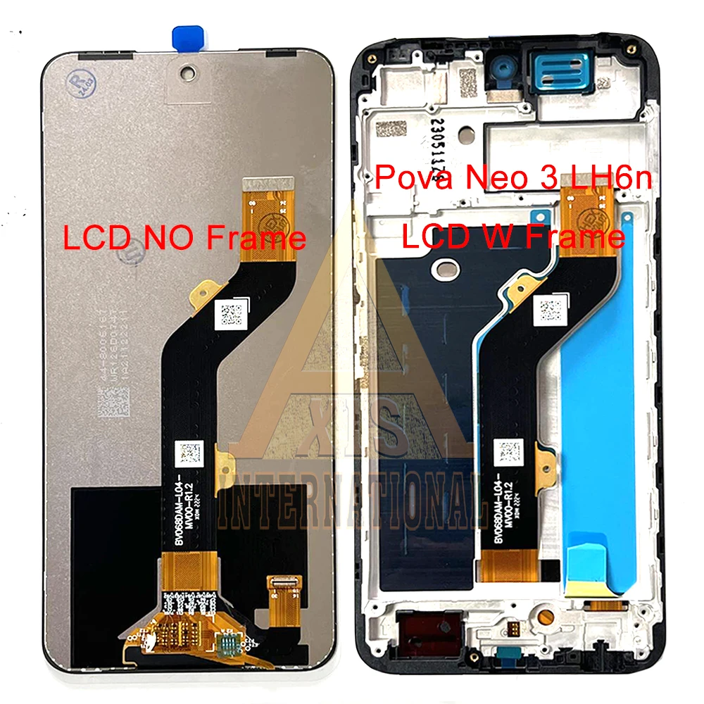 For-Tecno-Pova-Neo-3-LCD-LH6n-Display-Frame-Touch-Panel-For-Infinix ...