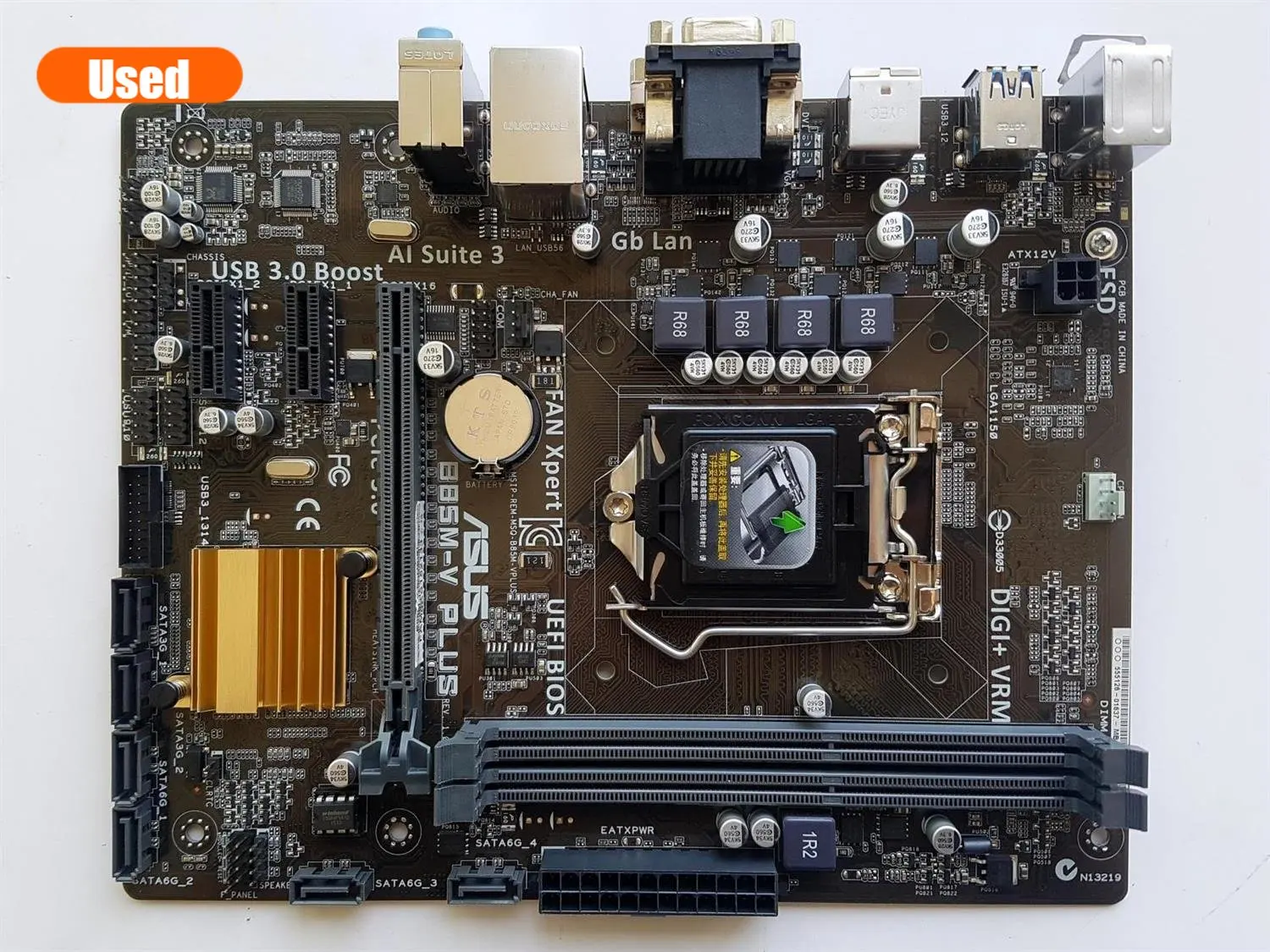 Used,original For Asus B85m-v5 Plus Desktop Motherboard B85 Socket Lga 1150 I7 I5 I3 Ddr3 16g ...