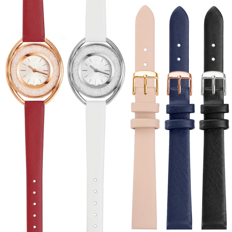 Cowhide-bracelet-for-Swarovski-5158544-5158972-5484058-belt-watch-strap ...