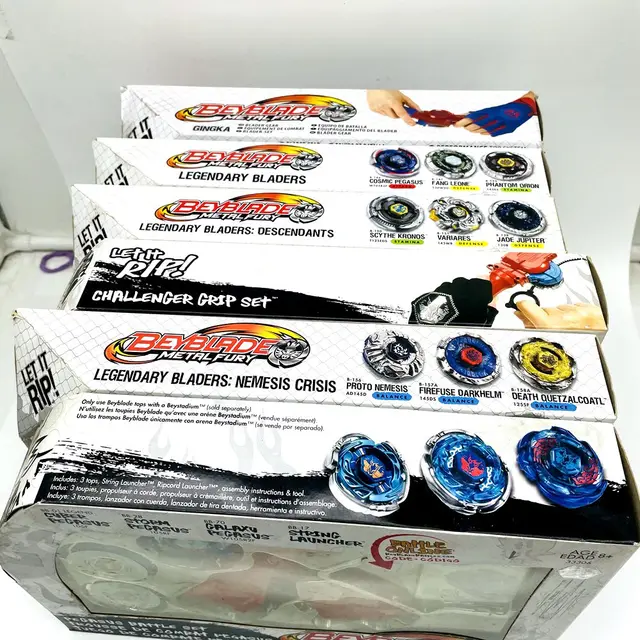 Beyblade Metal Fury Legendary Bladers Set