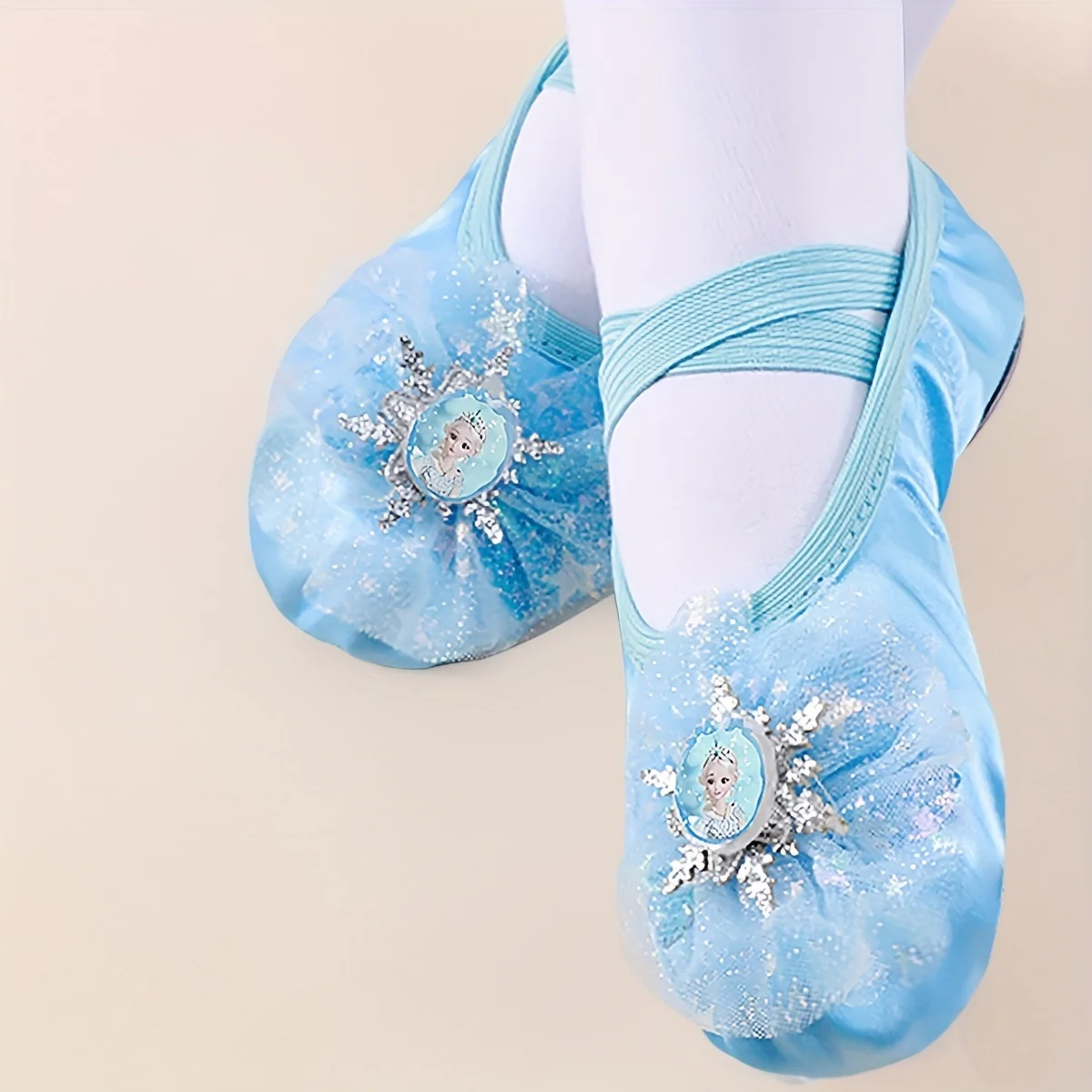 Light Blue Pointe Shoes