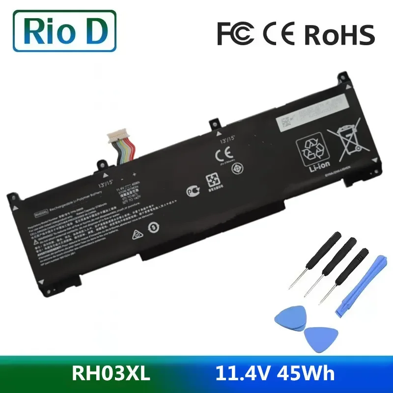 RH03XL 11,4 V 45Wh batería del ordenador portátil para HP ProBook 630 ...