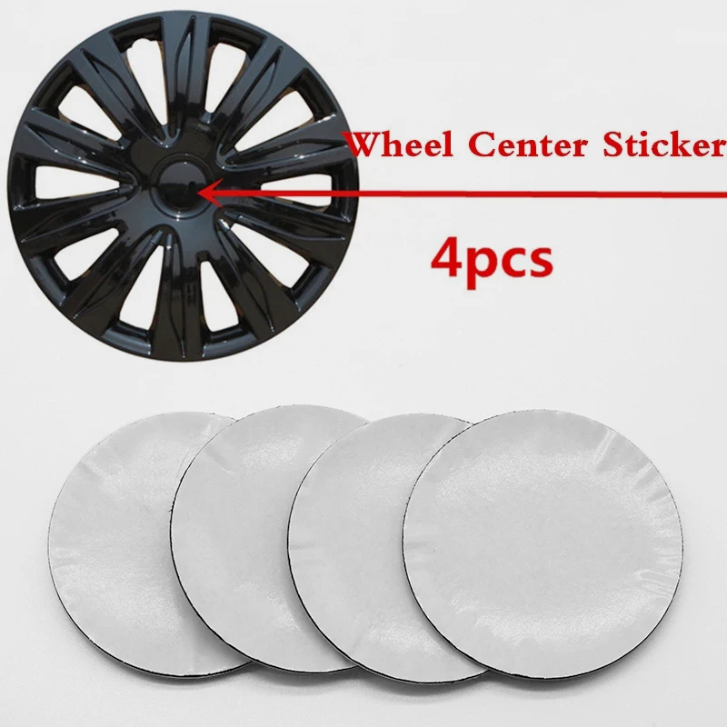 4PCS-Car-Wheel-Center-Hubcaps-Emblem-Stickers-For-Mazda-Hyundai ...