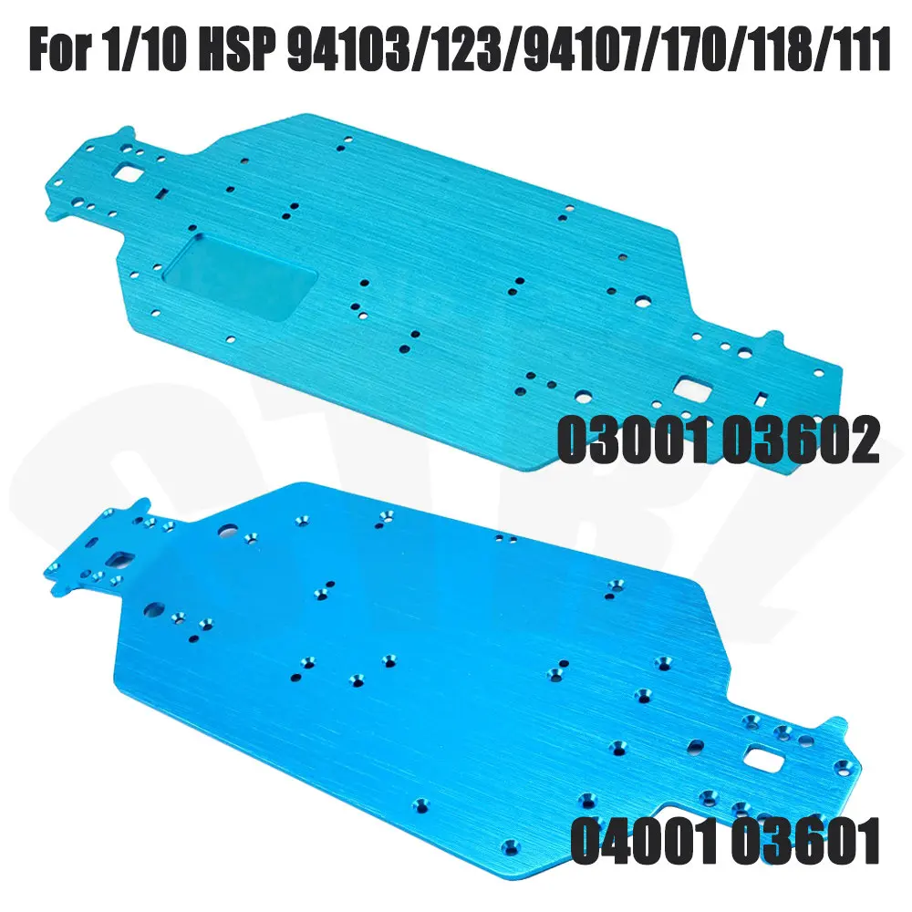 1-10-HSP-Flying-Fish-94103-94123-Aluminum-Alloy-Chassis-Metal-Base ...
