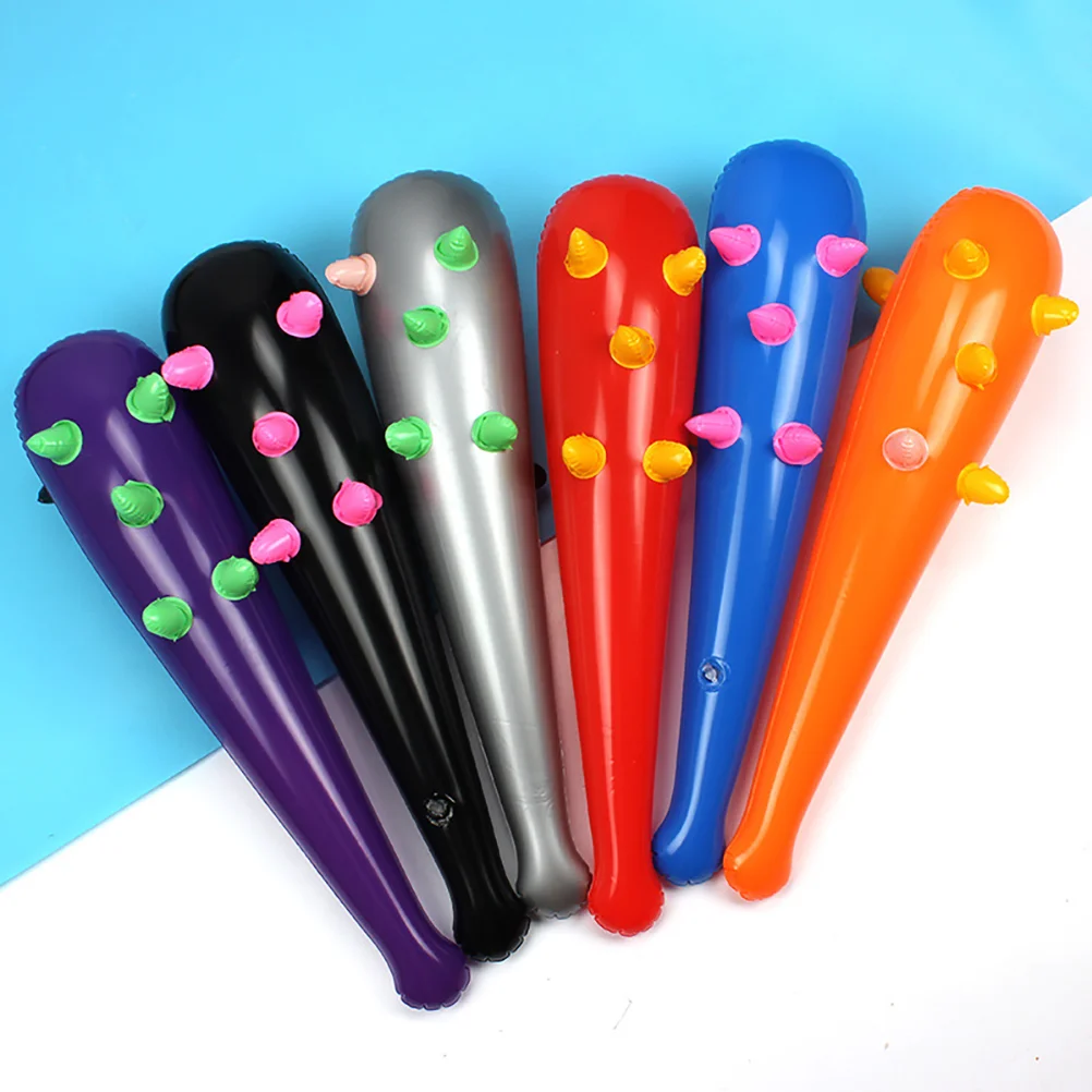10pcs Inflatable Mace Clapper Water Game Fan Stick Prop KTV Party Bar ...