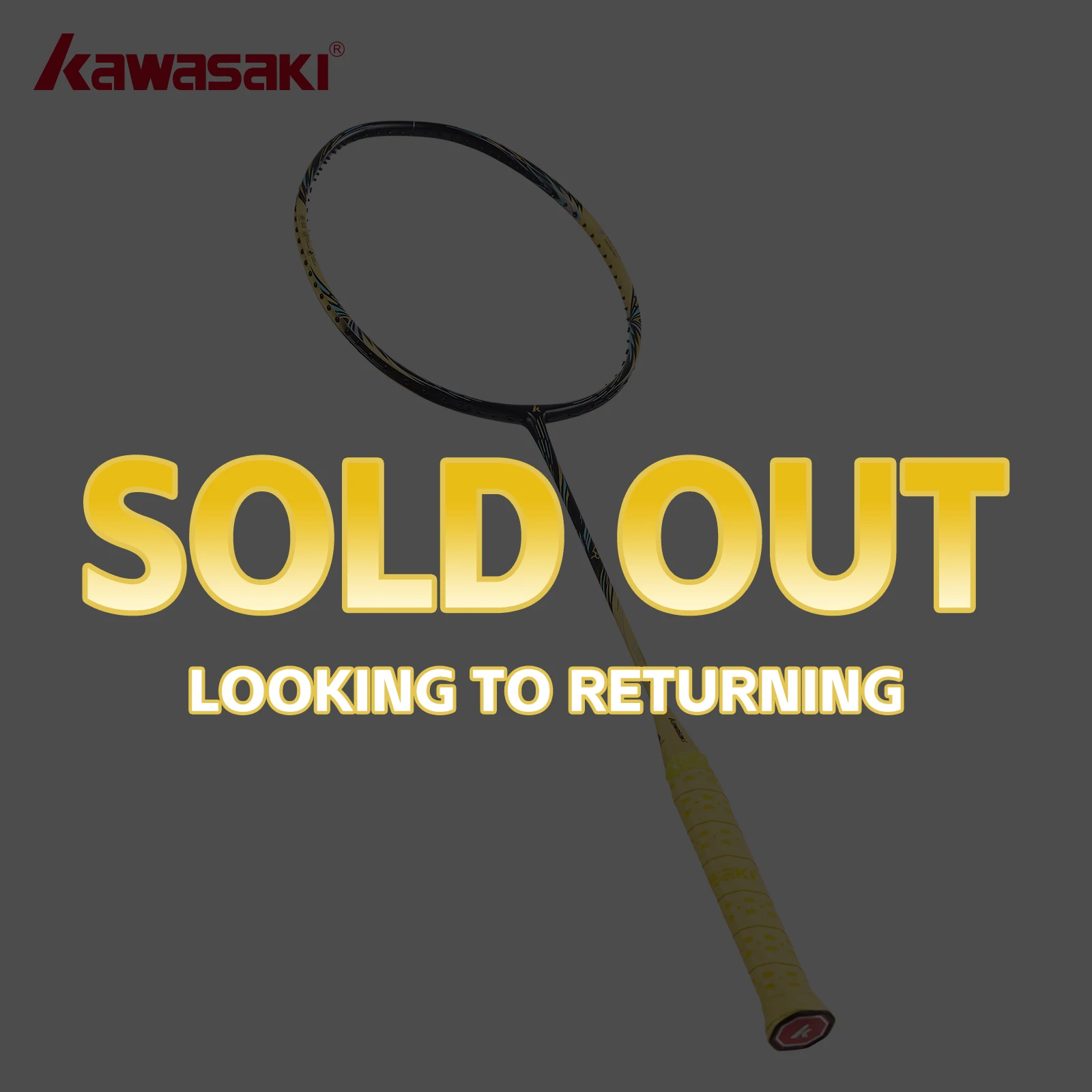 Kawasaki-Master-MAO-19-Badminton-Racket-Professional-Carbon-Fiber-4U ...