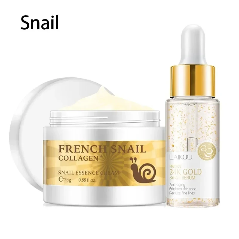 Snail-Anti-aging-Face-Cream-Set-Collagen-Moisturizing-Nourish-Repair-Face-Damaged-Lift-Firm ...