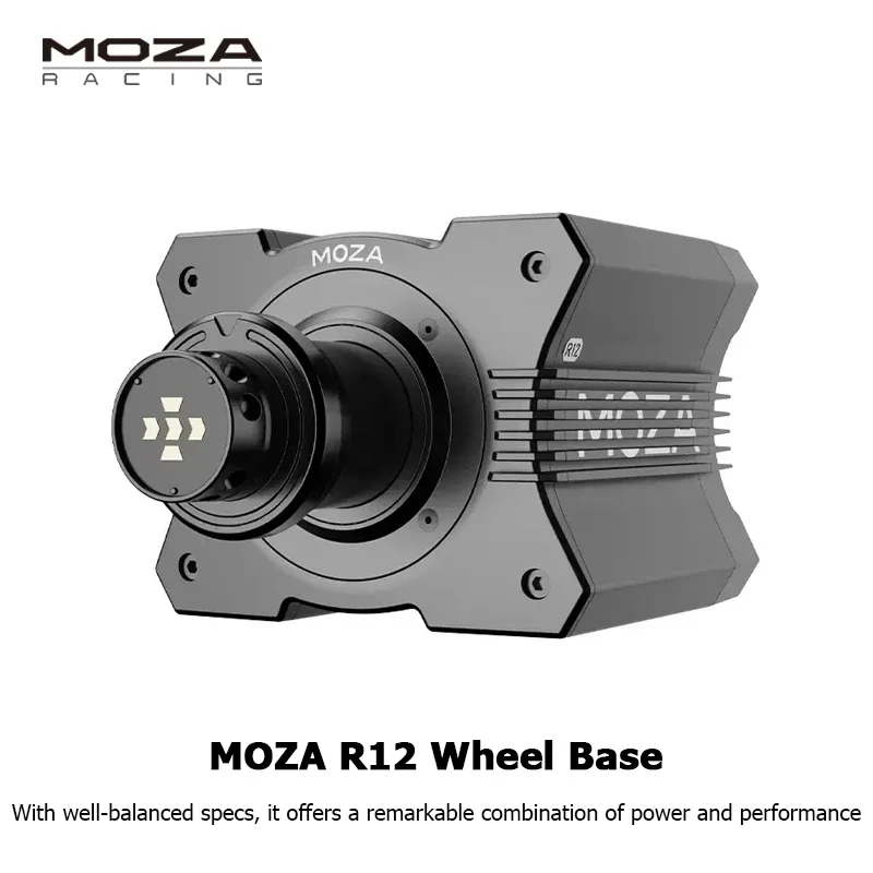 MOZA-Racing-R12-Wheel-Base-Lightweight-Design-12-N-M-Torque-Direct ...