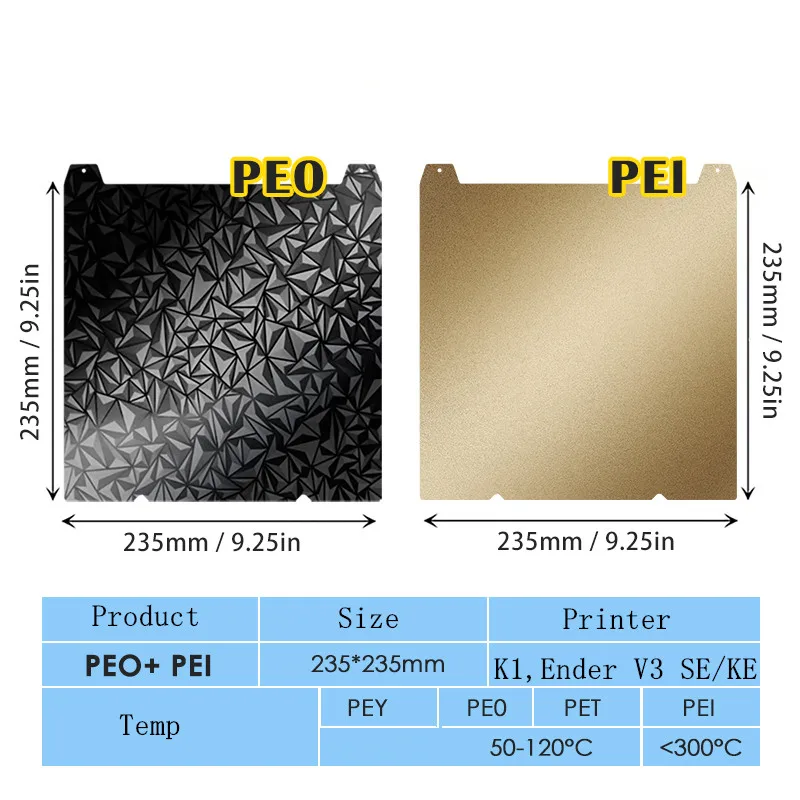 ENERGETIC-Double-Sided-Textured-PEI-Smooth-PEO-PET-Spring-Steel-Sheet-Build-Plate-235x235 ...