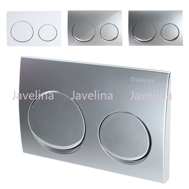 Water tank wall mounted toilet flush panel with dual buttons Alpha1/15 ...