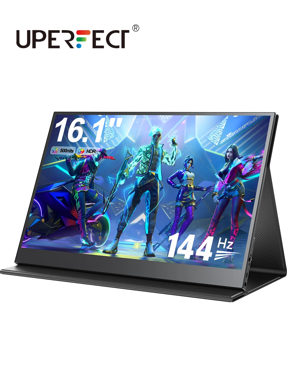 UPERFEITO 16.1 polegada 144hz Monitor Portátil IPS 1080P HDR HDMI Tipo ...