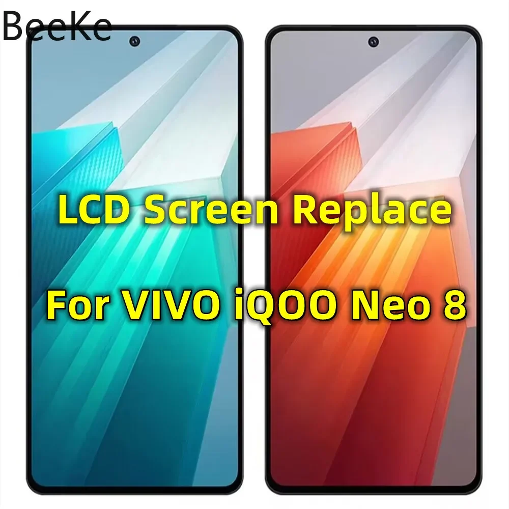 LCD-Display-For-Vivo-iQOO-Neo-8-8-Pro-5G-OLED-Original-TFT-LCD-Screen ...