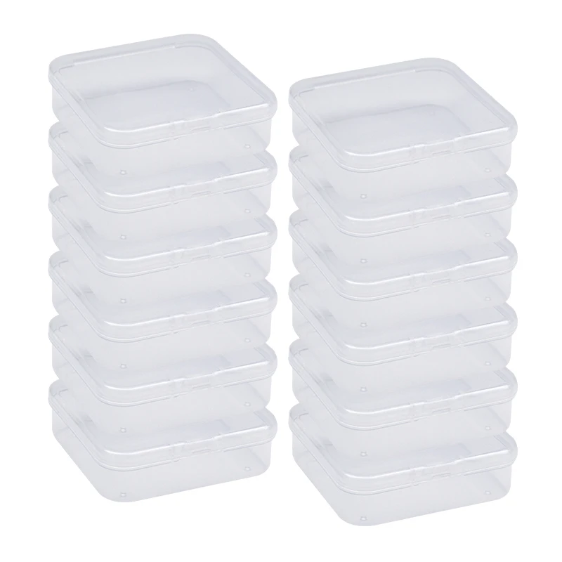A-variety-of-transparent-plastic-storage-boxes-for-sundries-accessories ...