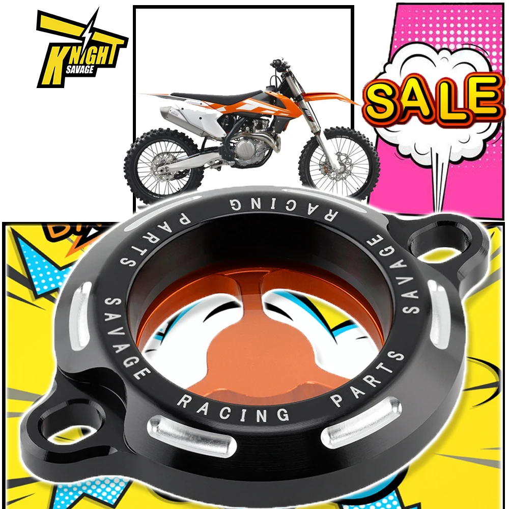 Motorcycle-Engine-Oil-Filters-Cover-For-450-SX-F-XC-F-500-XC-W-500EXC ...