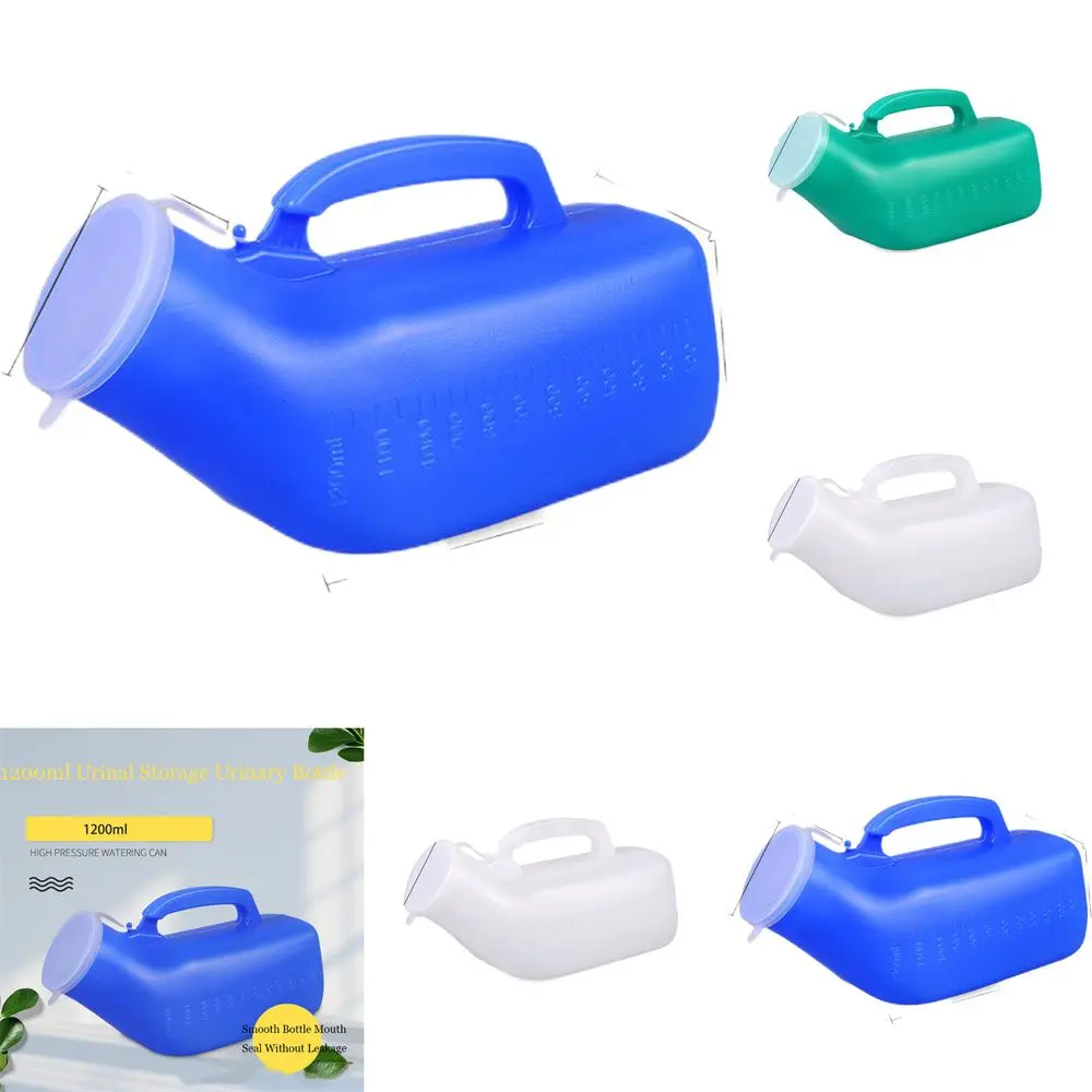 1200ml-Portable-Urine-Pee-Handle-Camp-Travel-Urinary-Bottle-Urinal ...