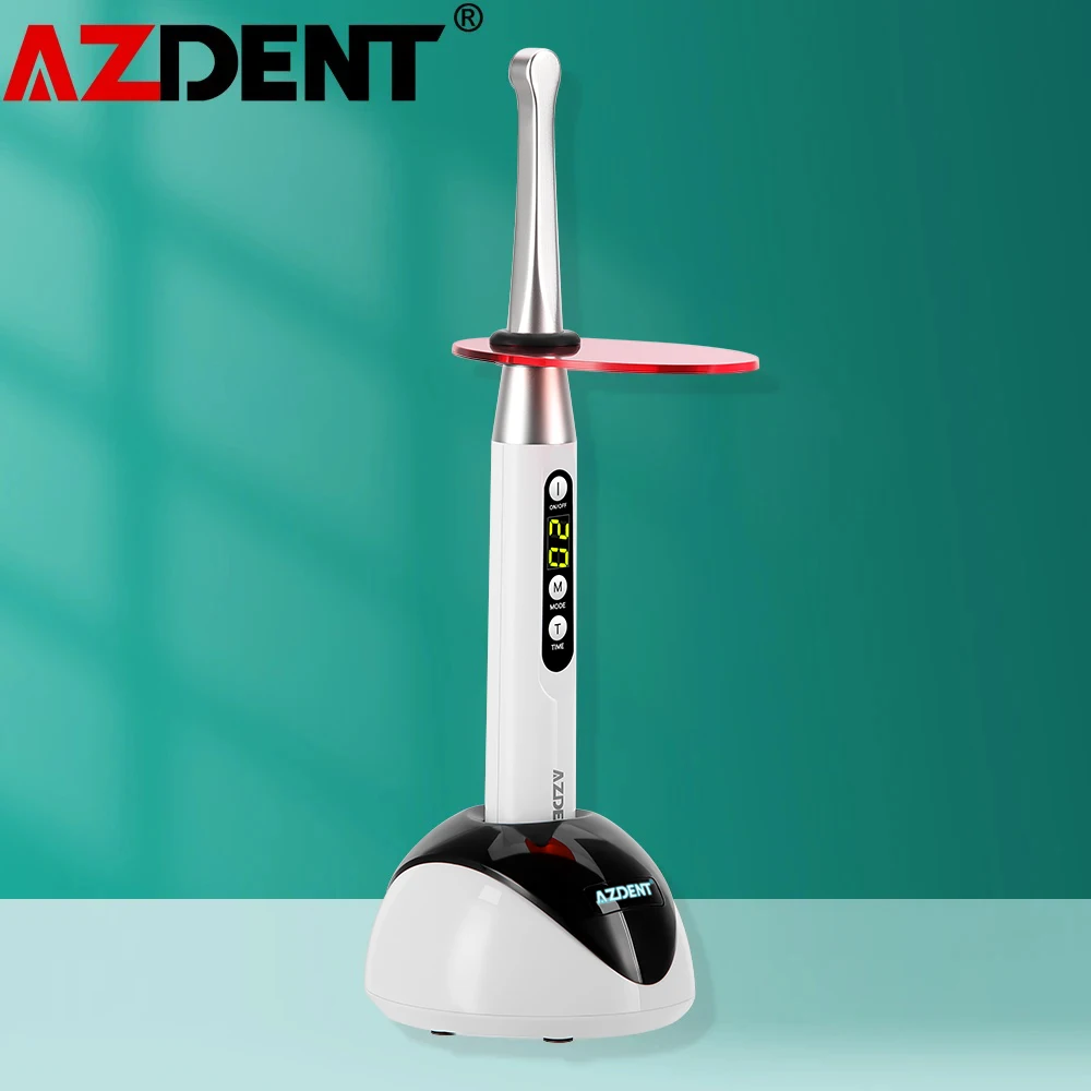 New-2024-Azdent-Dental-LED-Curing-Light-1-Sec-Curing-Machine-3-Modes ...