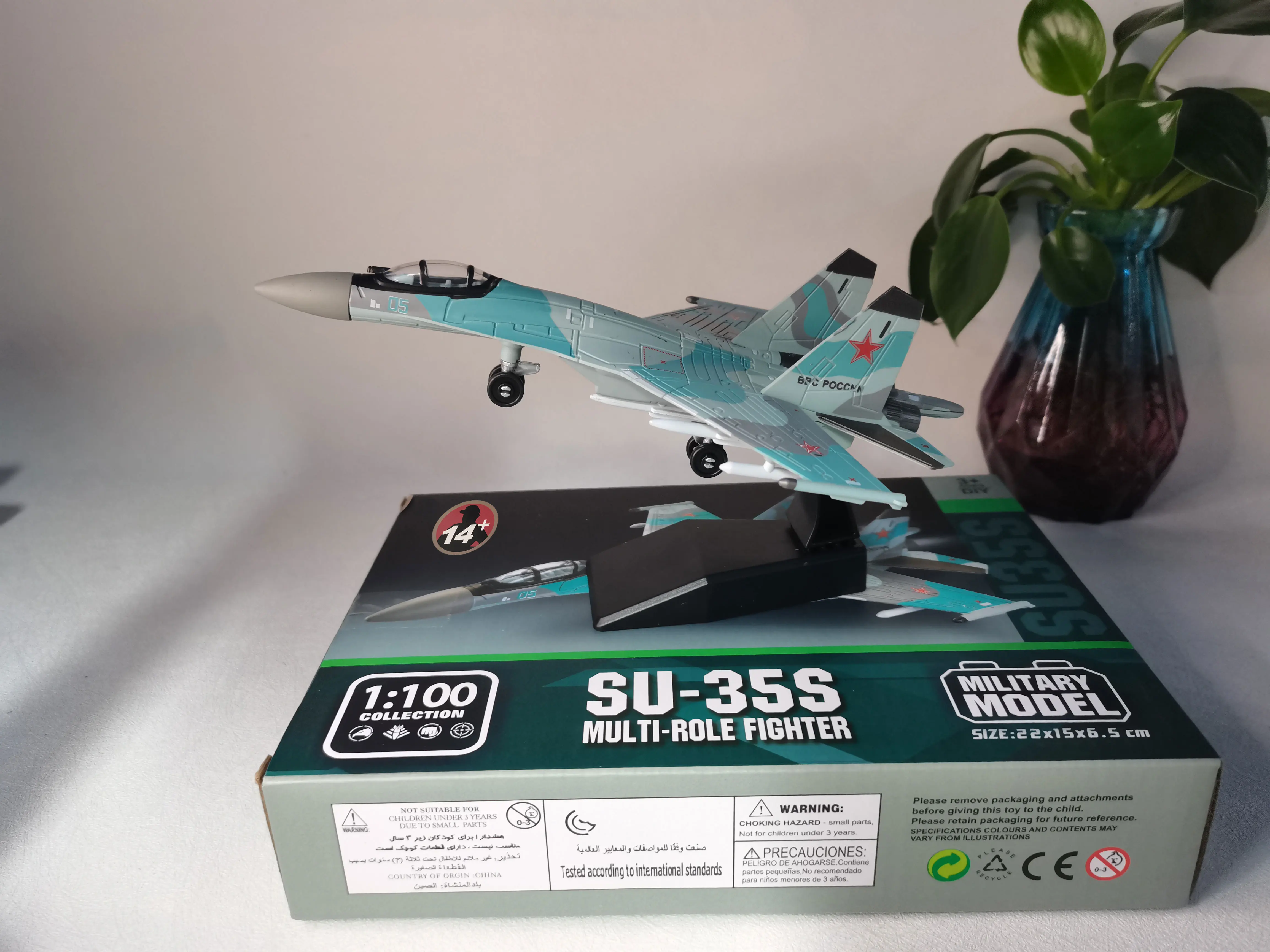 1/100 su-35s Aircraft Models ABS Model Kit Multi-Purpose Fighter Toy ...