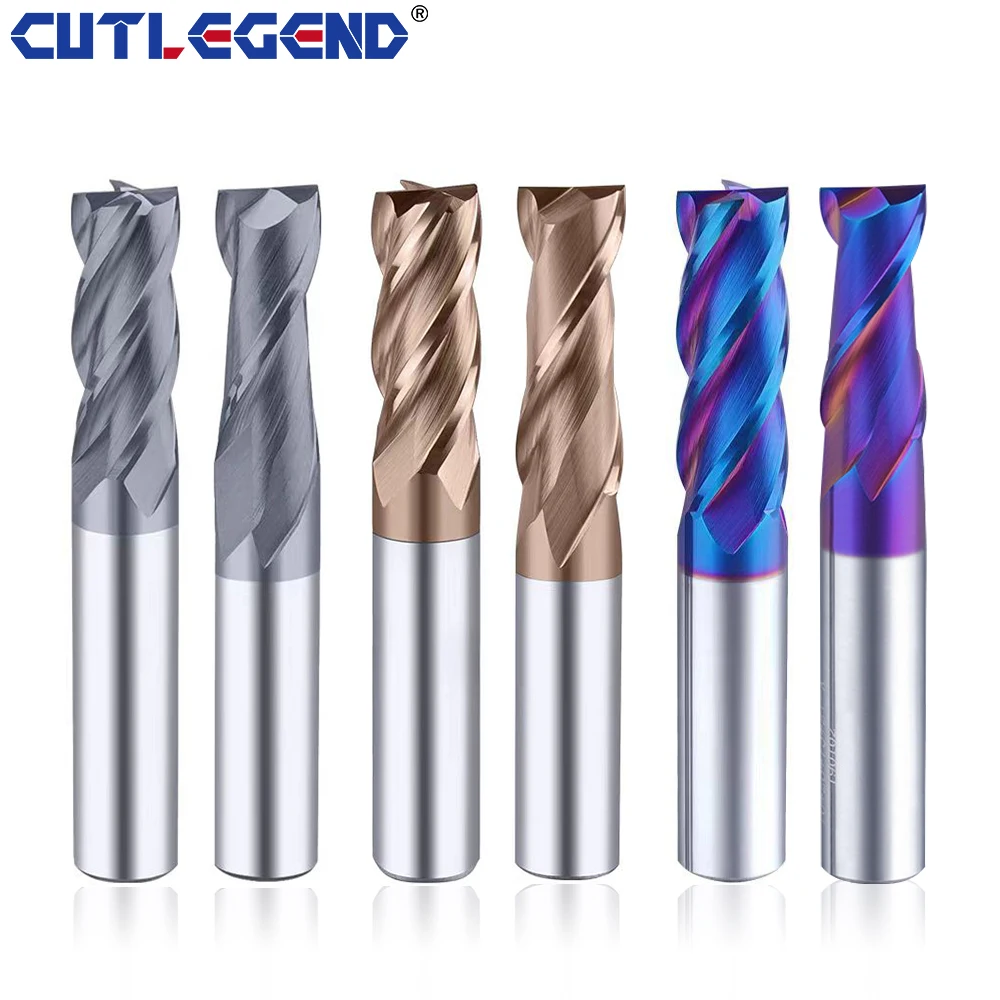 CNC-Carbide-Tungsten-Flat-milling-Cutter-2-4-Flute-Metal-Steel ...
