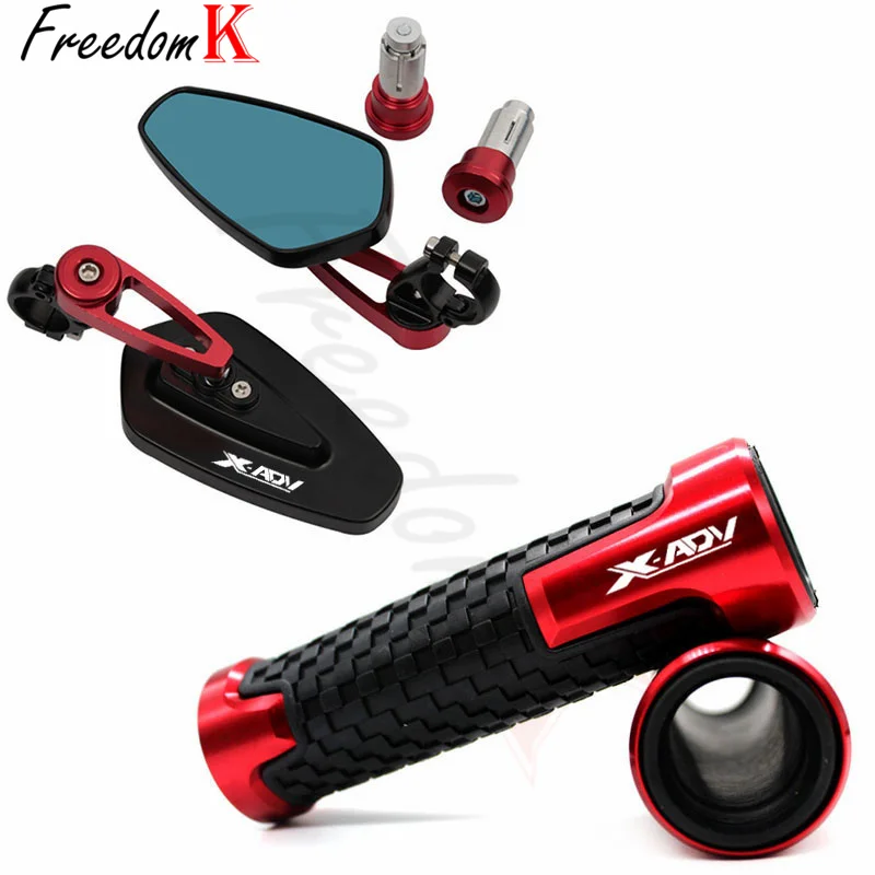 Motorcycle Aluminum Rear View Handle Bar End Side Rearview For Xadv750
