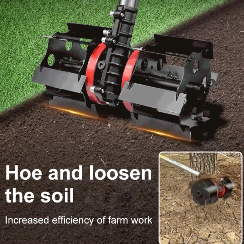 Brush-Cutter-Grass-Wheel-Head-Rice-harvesting-loose-wheel-Soil-Loosen ...