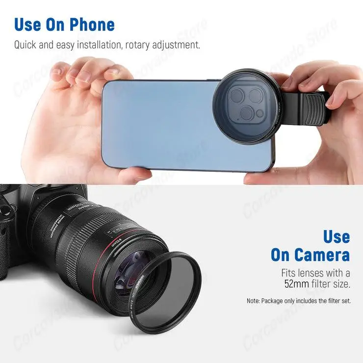 Neewer-67mm-Clip-On-Phone-Lens-Filter-Kit-for-iPhone-15-14-13-Pro-Max ...