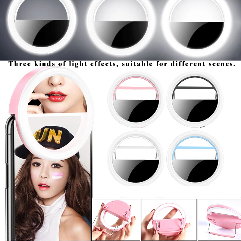 Beauty-Selfie-Led-Light-Camera-Phone-Photography-Selfie-Light-Cosmetic ...