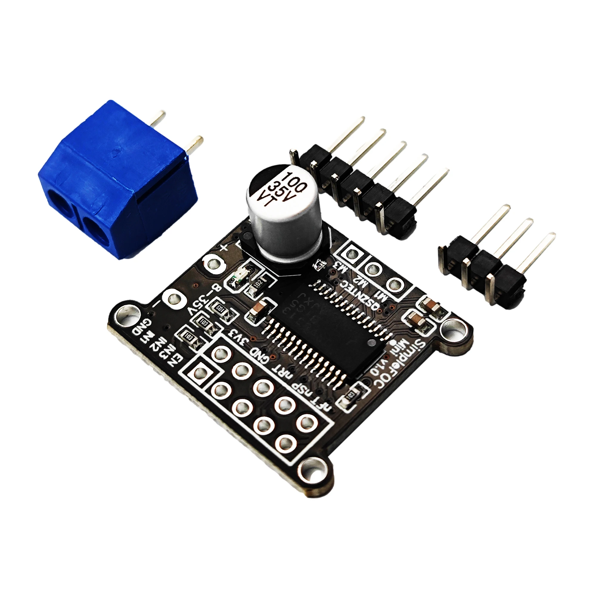 SimpleFOCMini-DRV8313-module-DC-Brushless-Motor-Driver-Board-FOC-Control-Driver-SVPWM-Control-DC ...